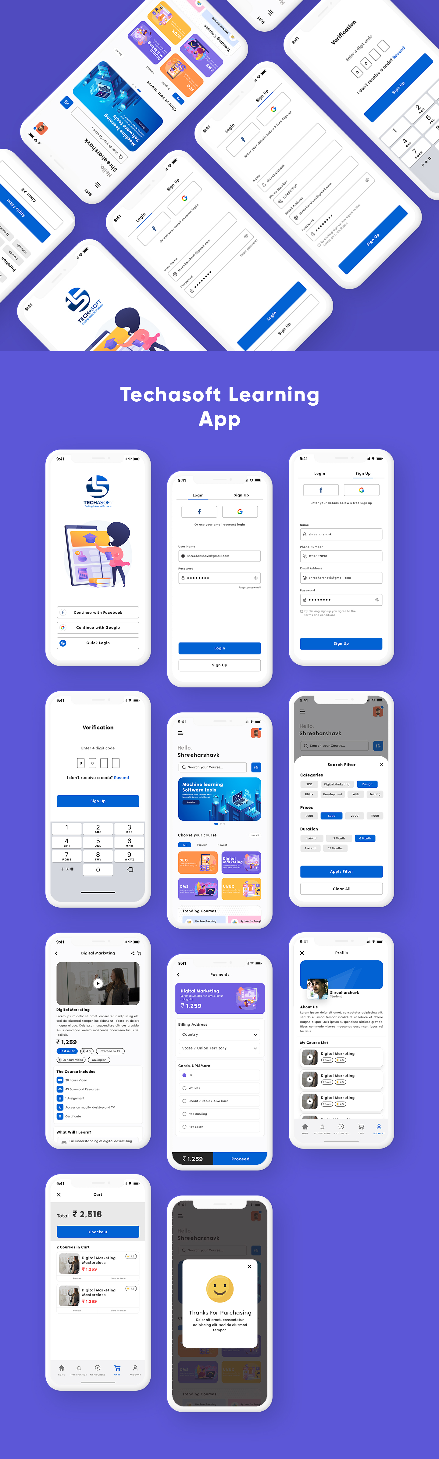 Techasoft Learning App